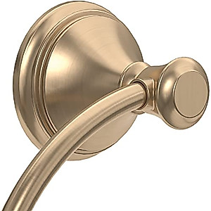Delta Faucet 79746-CZ Cassidy Wall Mounted Towel Ring in Champagne Bronze, Bathroom Accessories