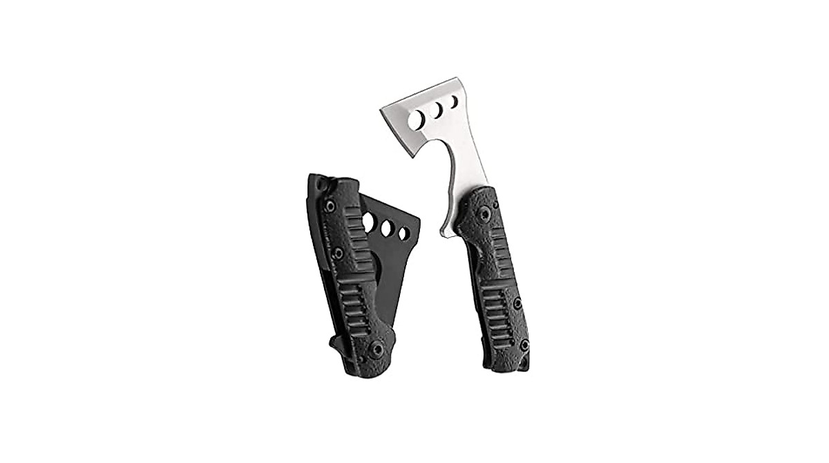 Mini Folding Stainless Steel Axe - Portable EDC Pocket Knife