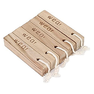 Camphor Blocks for Clothes Storage Camphor Blocks 5Pcs Camphor Wood Blocks Safe Lasting Aroma Cinnamomum Camphora Blocks for Clothes Storage Closet Drawer