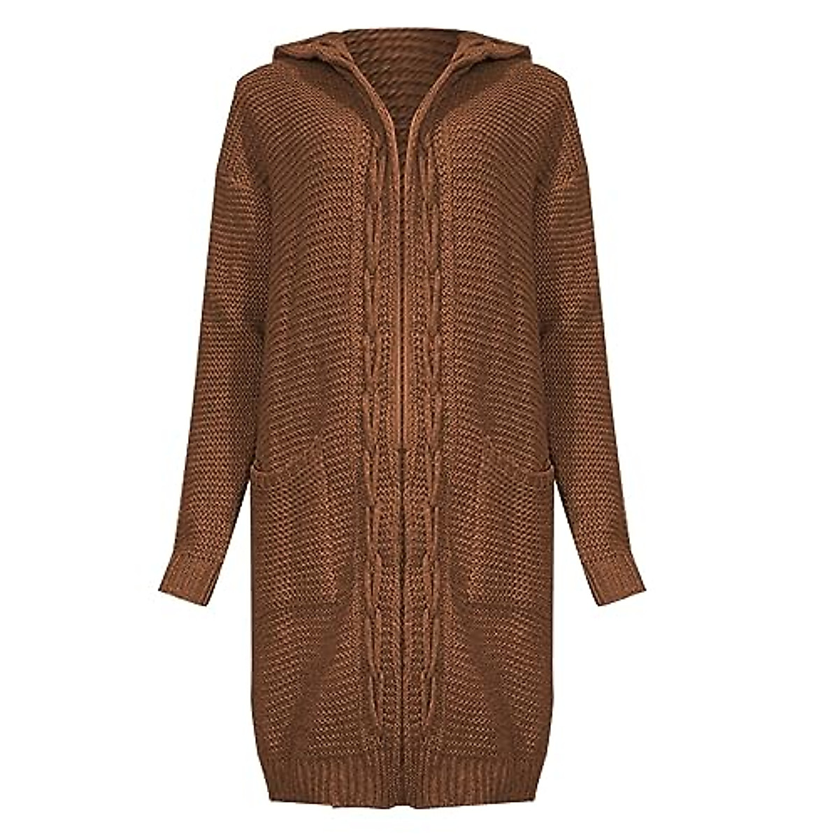 Business Casual Fuzzy Fleece Striped Cozy Sweaters for Women Utility Anoraks Women's Pajamas Adjustable Fall Sweaters for Women 2023 Brown Flannel Women Womens Fall Cardigan Military Jacket Women