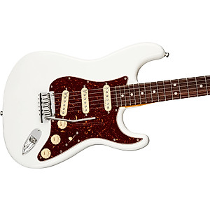 Fender American Ultra Stratocaster - Arctic Pearl with Rosewood Fingerboard