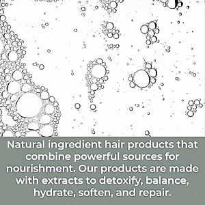 Pierre'S Apothecary Coconut Nourishing Shampoo for Moisturizing | Avocado Oil and Sunflower Oil - 33.8 fl oz