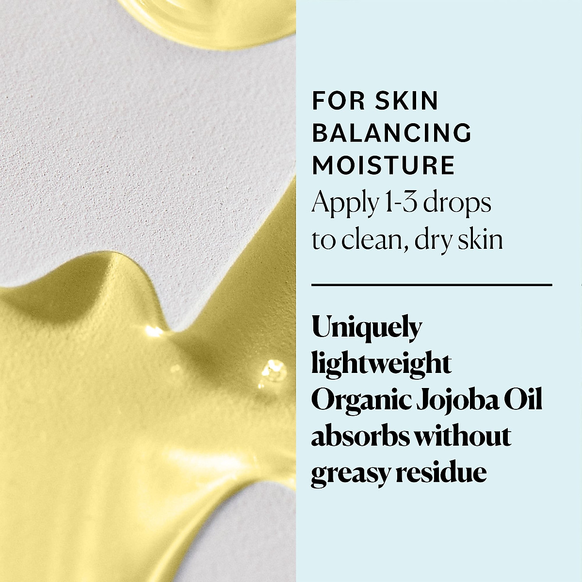 Sky Organics Organic Jojoba Oil for Face, Balancing Oil for Light Hydration & Helps Reduce Excess Oiliness, Suitable For Oily, Combination and Blemish-Prone Skin, 100% Pure & Cold-Pressed, 4 fl. Oz with ebook