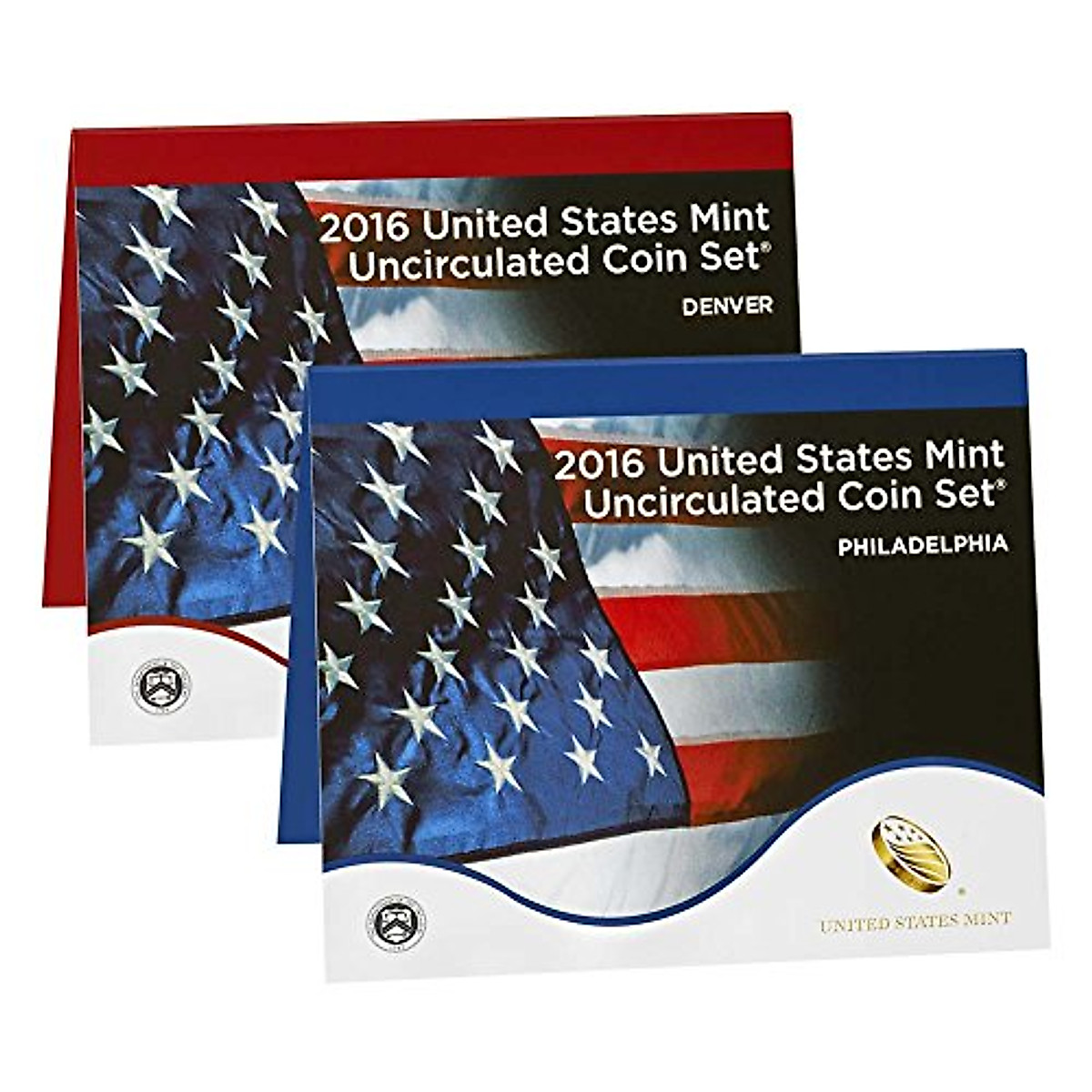 2016 P D US Mint Set 28 Coins in Original Packaging Brilliant Uncirculated