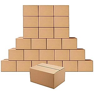 Edenseelake Cardboard Boxes 8 x 6 x 4 inches Small Shipping Boxes, 25 Pack