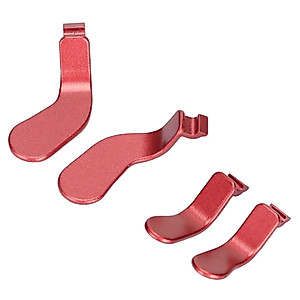 Kafuty-1 4pcs Elite Controller Paddles,Metal Stainless Steel Interchangeable Paddles,Replacement Controller Parts for Xbox One Elite Series 2