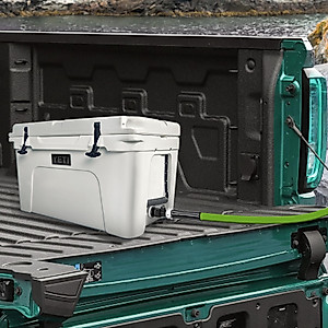 WADEO Cooler Drain Plug Hose Connection Kit with 6FT Garden Hose and Shut Off Valve for Yeti, Rtic Coolers