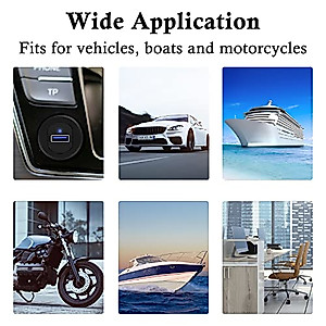 GOBGOD Single Port USB 3.0 Car Mount Flush Cable, USB3.0 Male to Female Extension for Car Truck Boat Motorcycle Dashboard Panel 3ft