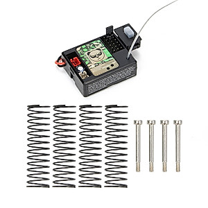 PANDA HOBBY Spring Kit and ESC Receiver/Electronic Speed Control Unit - RX-18 fits Tetra 1/24 w/T-8198A Transmitter