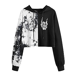 SHAOBGE Crewneck Sweatshirt Cat Toddler Halloween Costume Women's Witch Halloween Costume Halloween Witch Shirts for Women Long Oversized Sweatshirt Warehouse Amazon Warehouse Deals Clearance Black