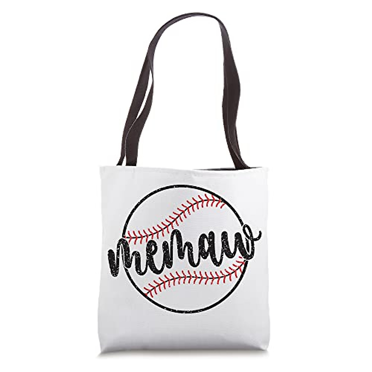 Proud Baseball Memaw Grandma Of A Baseball Player Tote Bag