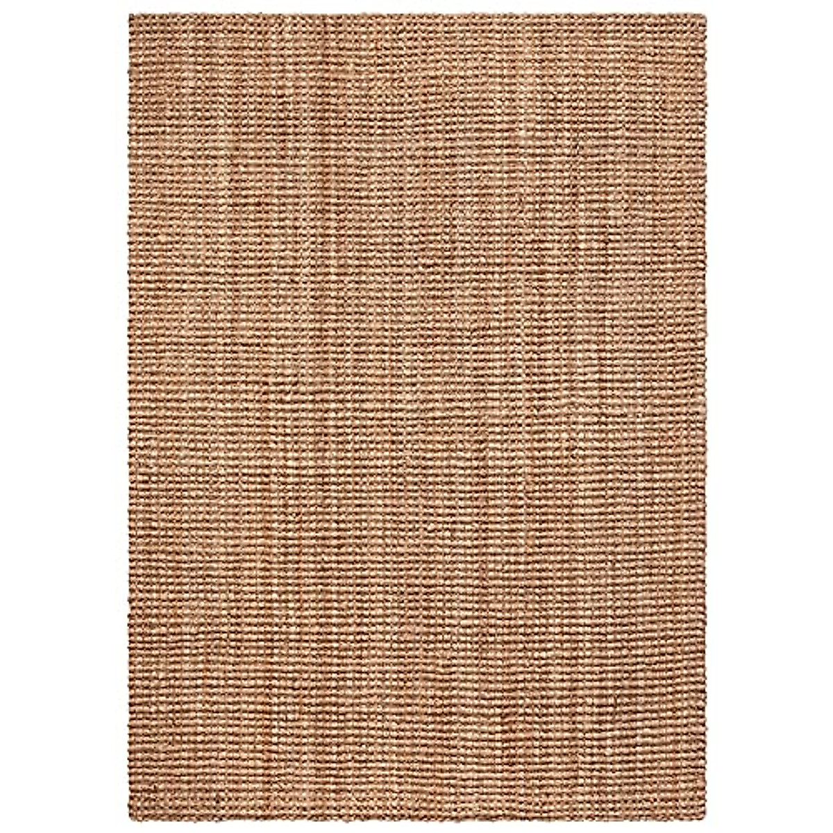 MARTHA STEWART x SAFAVIEH 5' x 7' Natural MSR9551A Handmade Farmhouse Jute Area Rug