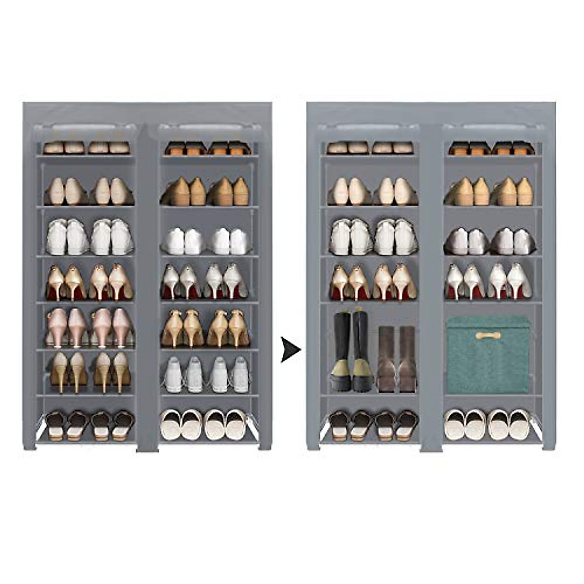 ERONE Shoe Rack Organizer 7 Tiers