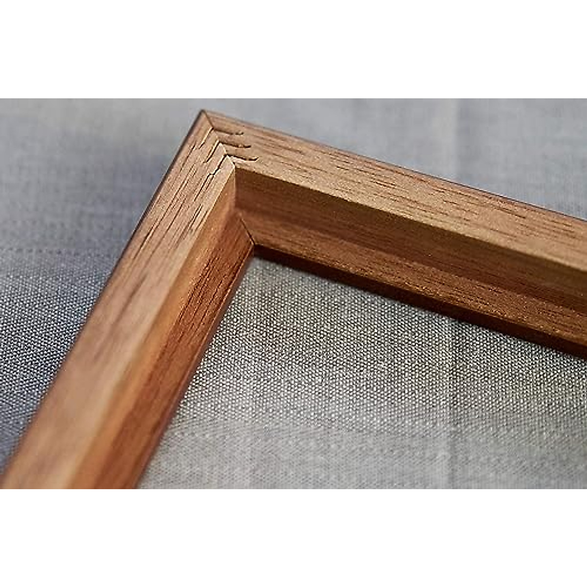 26x38 Frame Brown Solid Wood Picture Frame Width 0.75 Inches | Interior Frame Depth 0.5 Inches | Mogano Traditional Photo Frame Complete with UV Acrylic, Foam Board Backing & Hanging Hardware