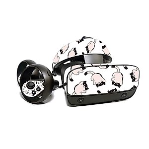 MightySkins Skin for Oculus Rift S - Raining Cats | Protective, Durable, and Unique Vinyl Decal wrap Cover | Easy to Apply, Remove, and Change Styles | Made in The USA