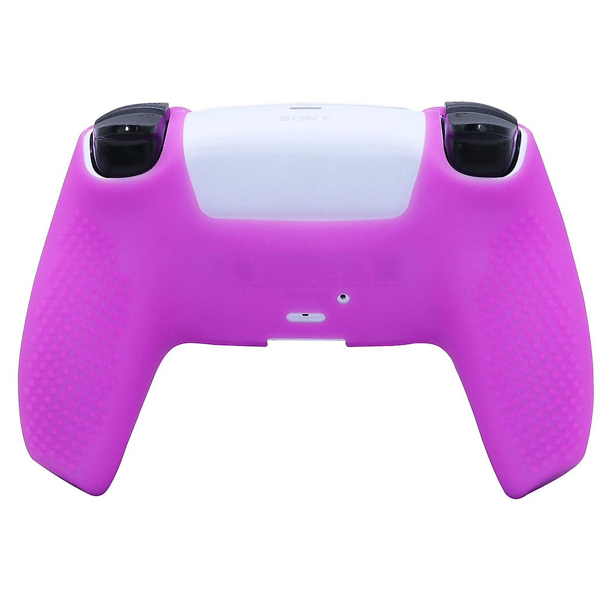 RALAN Silicone Rubber Cover Skin case Anti-Slip Water Transfer Customize for PS5 Controller + Extra Thumb Grips x 10.