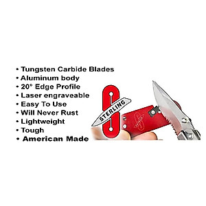 Sterling Sharpener SS Knife Sharpener, 3" x 1" x 0.5", Digital Camo