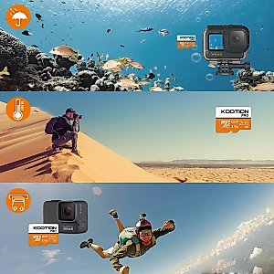 KOOTION 256GB Micro SD Card 256 gb U3 Ultra TF Card Micro SDXC Memory Card V30 A1 App Performance High Speed TF Card R Flash, U3, V30, A1, 256 GB