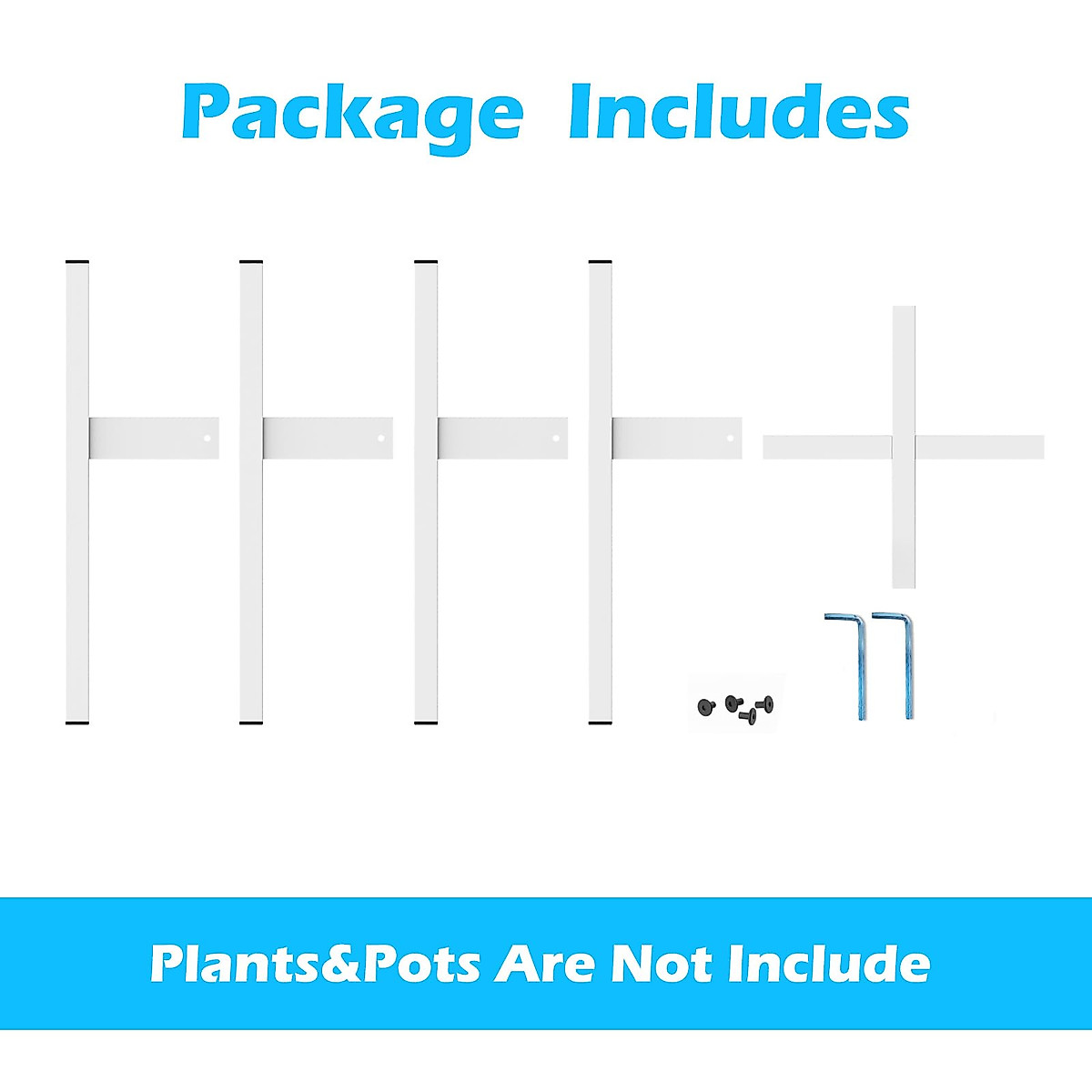DDPow Heavy Plant Stand for 10"-16" Plant Pot, Plant Stand Indoor Outdoor Corner, Adjustable Metal Heavy Duty Plant Stand for Large Pot (White 1 Pack)
