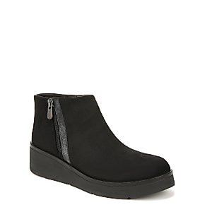 BZees Women's Freestyle Washable Comfort Sneaker Boot Black 9 W