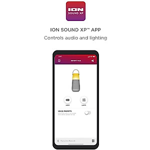 Ion Audio Bright Max Indoor/Outdoor 360 Degree Bluetooth Speaker (Renewed)