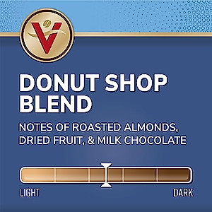 Victor Allen's Coffee Donut Shop Blend, Medium Roast, 42 Count, Single Serve Coffee Pods for Keurig K-Cup Brewers