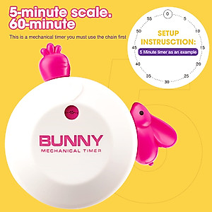 60-Minute Visual Timer, Classroom Timer, Countdown Timer for Kids and Adults, Kitchen Timer, Time Management Tools