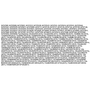 Haiouus 987-02516A Hinged Mulching Plug Kit - for Replacement Troy Bilt Mulch Plug, Compatible with MTD, Craftsman, Cub Cadet, Fits 21" Murray Push Mower and More, Comes with Spring, Pin and Hinge (1)