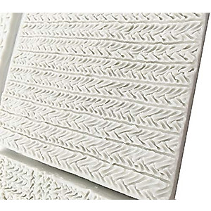 Fondant Impression Mat, Sweater Texture Design Silicone Cake Decorating Supplies for Cupcake Wedding Cake Decoration