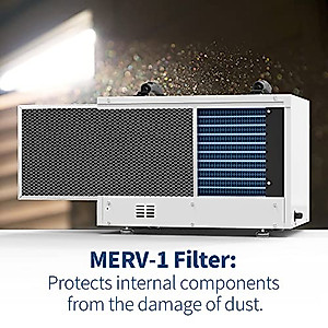 ALORAIR Crawl Space Dehumidifiers 120 PPD Moisture Removal, Energy Star Certified Crawlspace Dehumidifiers Commercial Dehumidifier for Basement, Auto Defrost, cETL Listed, 5 Years Warranty