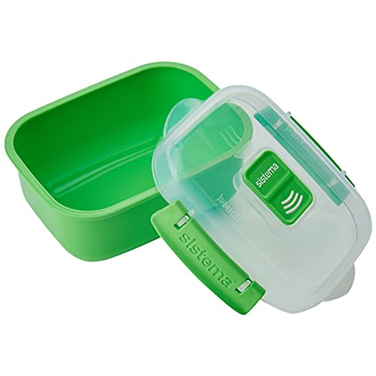 Sistema Microwave Rectangular Container, 525 ml-Assorted Colours