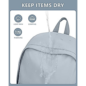 Backpacks For School Backpack For College Bookbag For Women School Bag Book Bags Waterproof Gym Backpack For Women Men Simple Aesthetic Backpack Blue