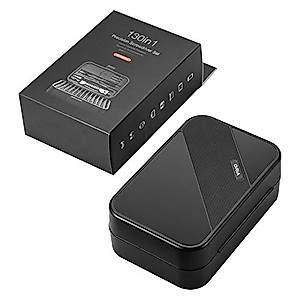 ORIA Precision Screwdriver Set, New Version 130 in 1 Screwdriver Kit with 120 Screwdriver Bits(117 PCS 28mm, 3 PCS 35mm), Repair Tool Kit with Magnetizer for Smart Phone, Household Appliances