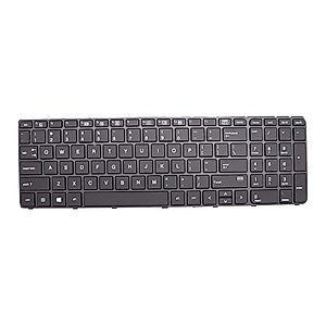 New Backlit Laptop Keyboard Replacement for HP Probook 450 G3 G4 455 G3 G4 470 G3 G4 US 827029-001 837551-001 9Z.NCGBQ.301 AEX63U01110 NSK-CZ3BQ 01.