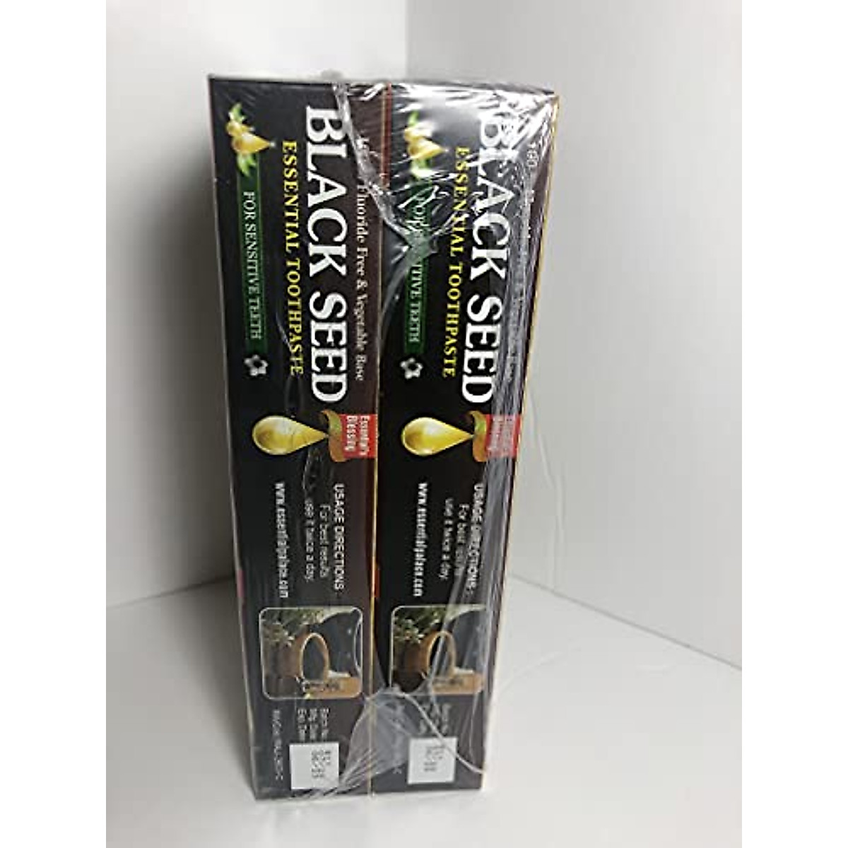 Essential Palace Organic Black Seed Toothpaste 100% Fluoride Free & Vegetable Base (6 Pack) 6.5oz