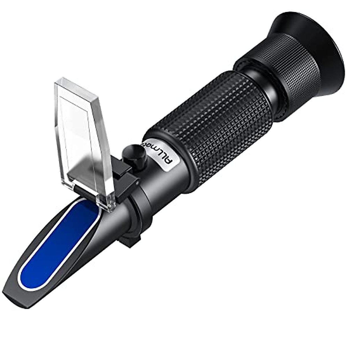ALLmeter Grape Wine Refractometer Brix Alcohol Refractometer for Grape Wine Brewing Measure Sugar Content & Predict Alcohol Degree Dual Scale of 0-40% Brix & 0-25% vol Alcohol for Brewing Winemaking