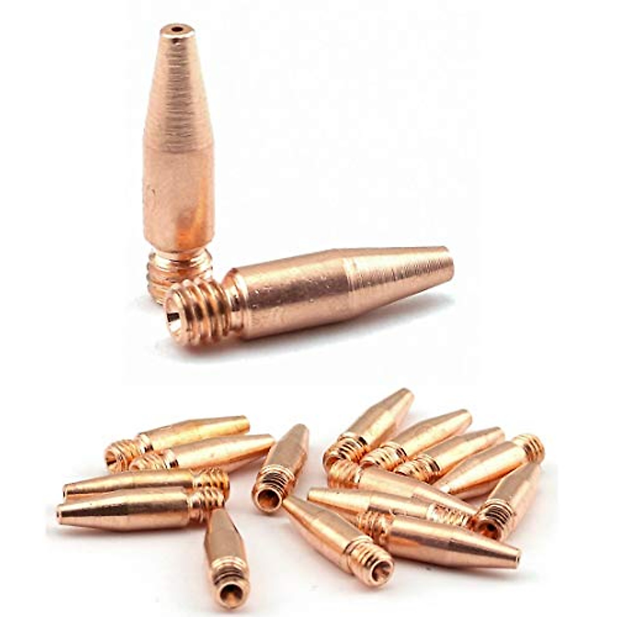 WeldingCity Pack of 10-pcs Tapered Contact Tip 11T-30 (.030") for MIG Welding Gun Lincoln Magnum 100L and Tweco #1/Mini