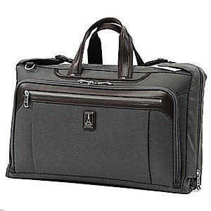 Travelpro Platinum Elite Tri-Fold Carry-On Garment Bag, Men and Women, Vintage Grey, 20-Inch