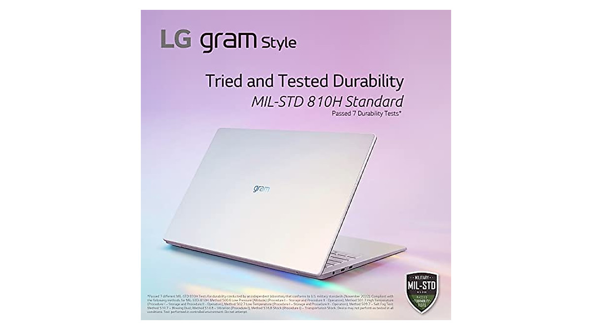LG gram Style 16'' OLED Laptop - Power & Performance