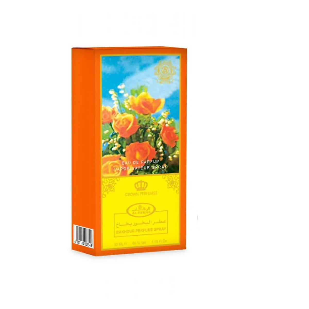 Al-Rehab Bakhour Eau de Parfum Spray for Unisex, 1.15 Ounce