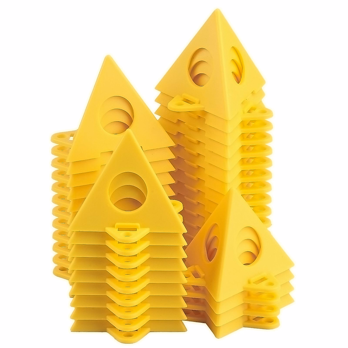 40pcs Pyramid Stands, Painters Pyramids, Painter's Painting Stands Pyramids, Mini Cone Paint Stands for Cabinet Paint, Canvas Stands, Door Risers Support, Painter Elevated, Paint Pouring Suppliers