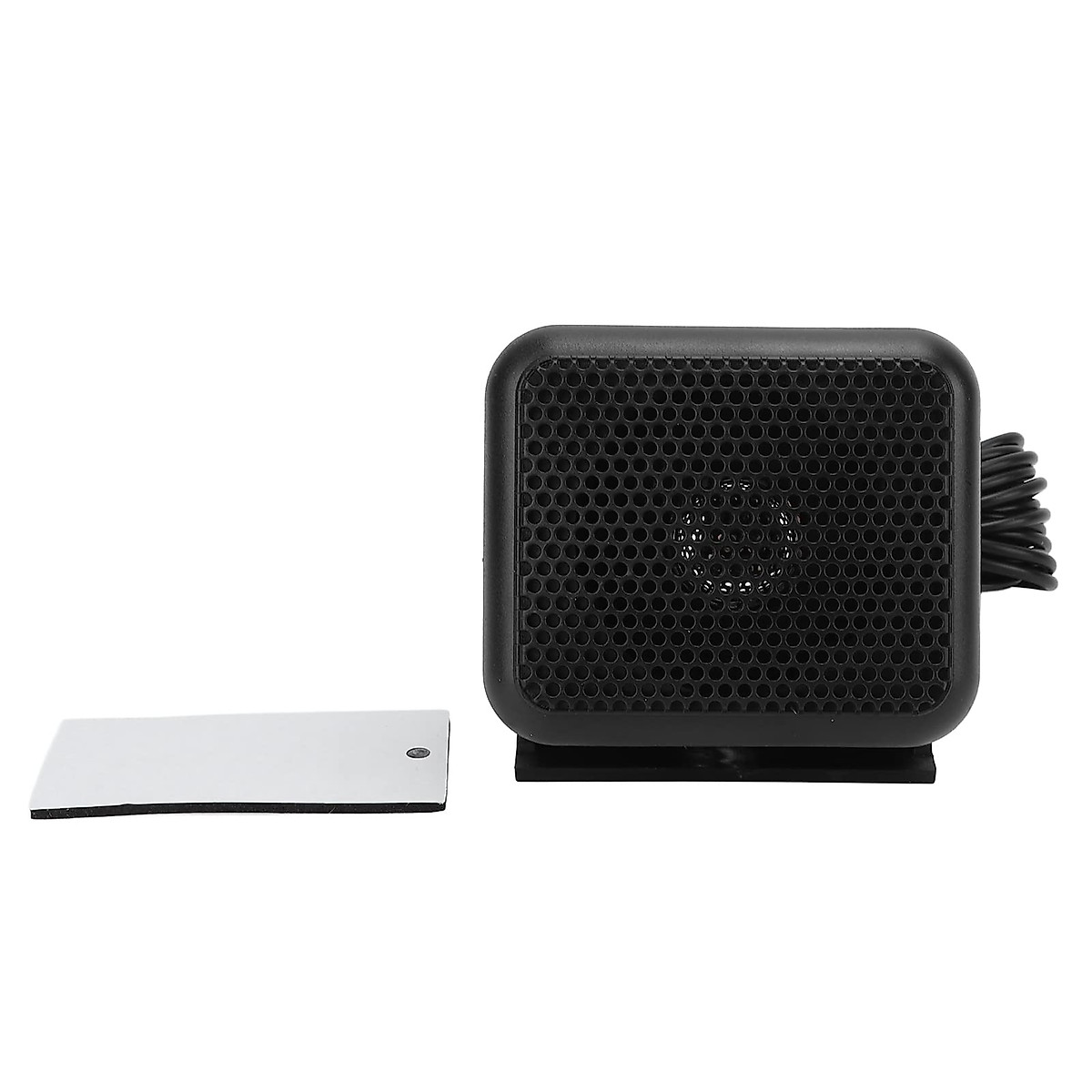 Radios External Speaker, 3W 8Ω Black ABS Two Way Universal CB External Speaker, for Audio Speakers with External Speakers, Car Radio, Small Speakers