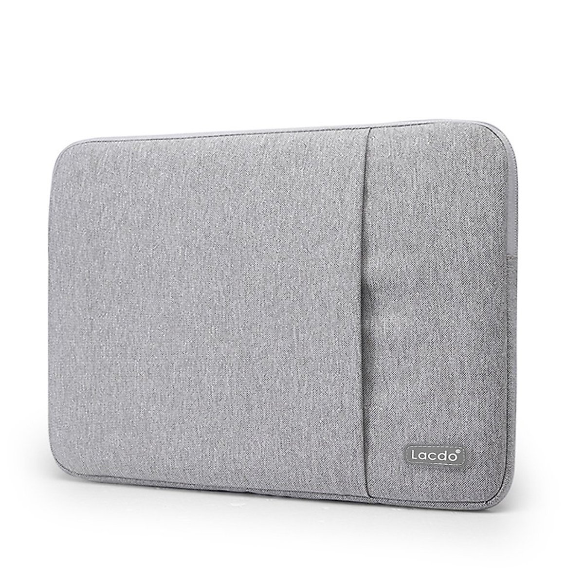 Lacdo Laptop Sleeve Case for 14 inch New MacBook Pro M4/M3/M2/M1 Chips Pro Max A3112 A3401 A3185 A2918 A2992 A2779 2024-2021, 13.8" Surface Laptop 7th, 13.5" Surface Laptop 6 5 4 3 Computer Bag, Grey
