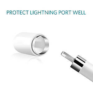 CoBak Replacement Cap for Apple Pencil, Magnetic Protective Cap Cover iPencil Cap for iPad Pencil(2 Pack)