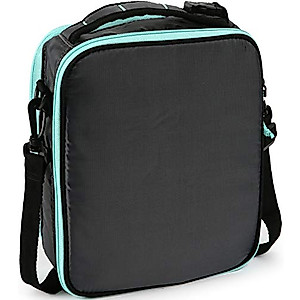 Arctic Zone High Performance Ultimate Upright Expandable Insulated Lunch Pack with 2pc Leak Proof Food Container (37.2 fl.oz) and 350g High Performance Ice Pack - Grey