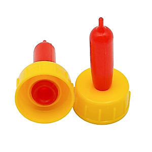 nomal 30 PCS Lamb Teat Feeder Feeding Bottle Topper Animal Rubber Pacifier Nipples for Sheep Goat Pup Dog Cat Small Animal