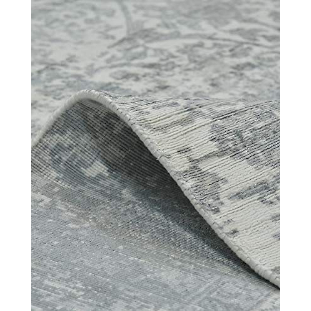 Handmade Modern Contemporary Gray Area Rug 8 x 10