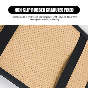 Crynod 1 PC Sparkling Car Armrest Box Protector, 8.66" x 11.81" Rhinestone Studded Stretch Elastic Band Mounted Center Console Cover, General Motors Anti-Scratch Accessory, for Most Cars (Silver)