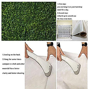 Art Studio Green Leaves Photography Backdrops Spring Nature Safari Party Decoration Outdoorsy Newborn Baby Shower Backdrop Wedding Birthday Photo Background Studio Props Booth Vinyl 7x5ft