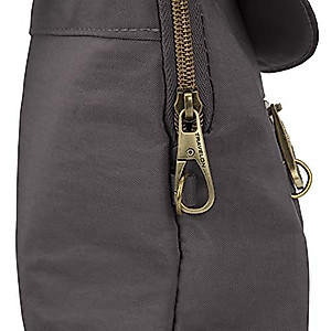 Travelon Anti-theft Signature Slim Backpack, Smoke